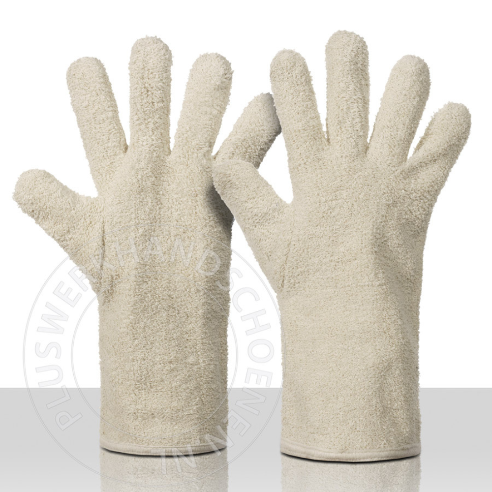 Bullflex 10097 katoenen lussendoek handschoen 32cm - PlusWerkhandschoenen