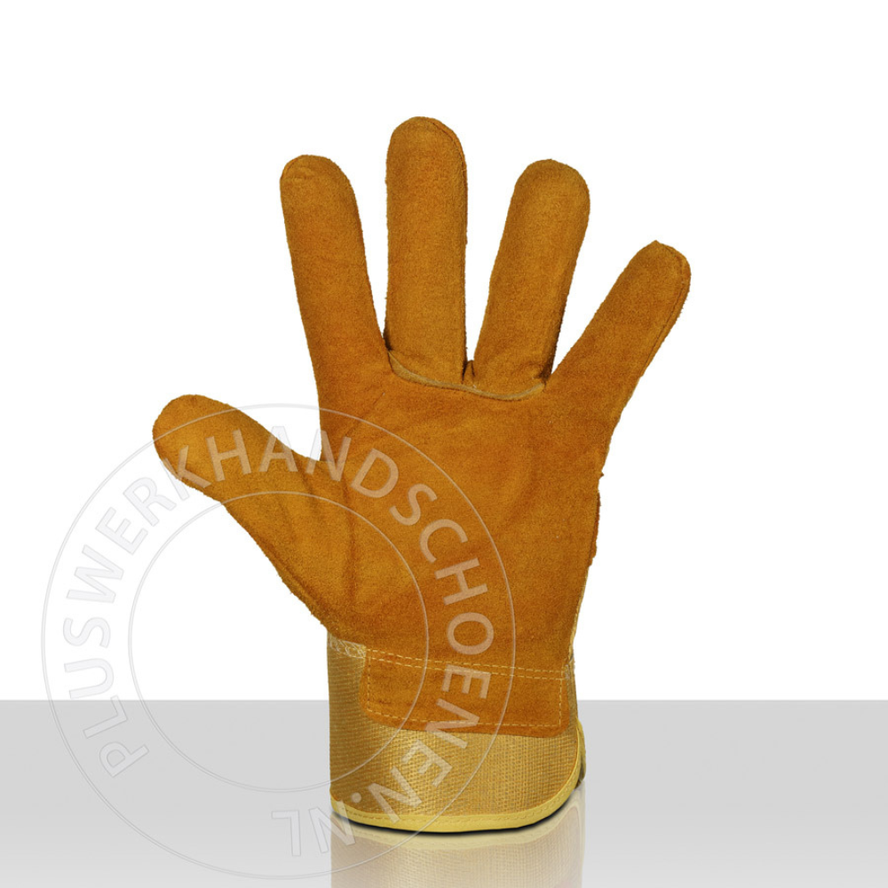 Bullflex 10147/L Linker foam gevoerde splitlederen handschoen ...