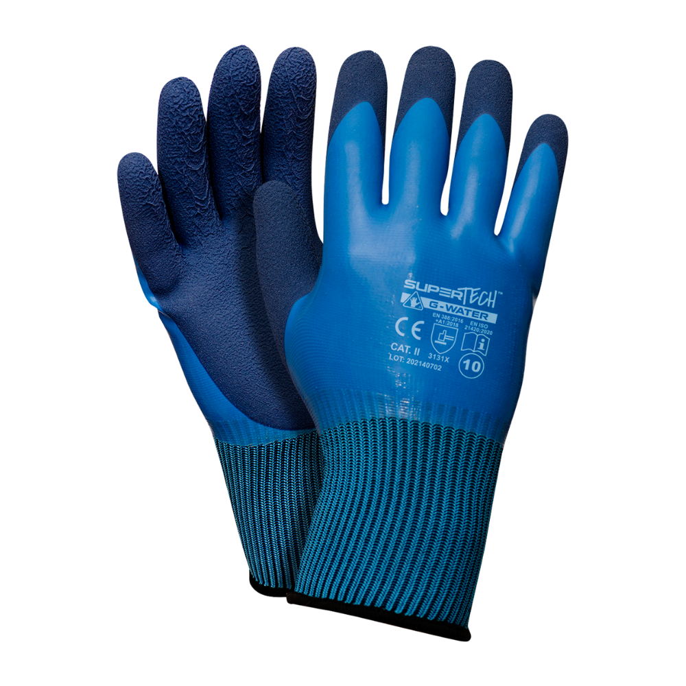+Safety Super Tech G-Water Handschoen - PlusWerkhandschoenen