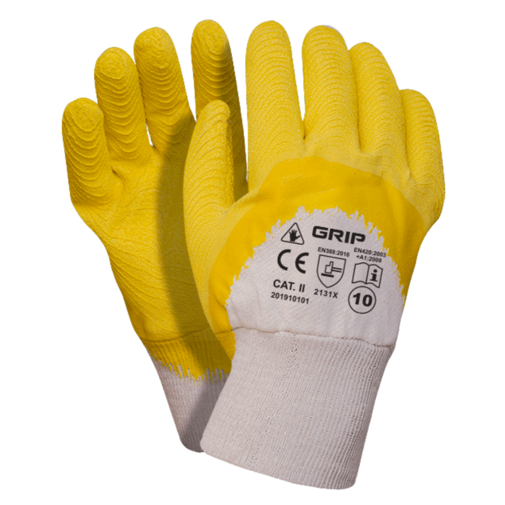+Safety Grip Handschoen - PlusWerkhandschoenen